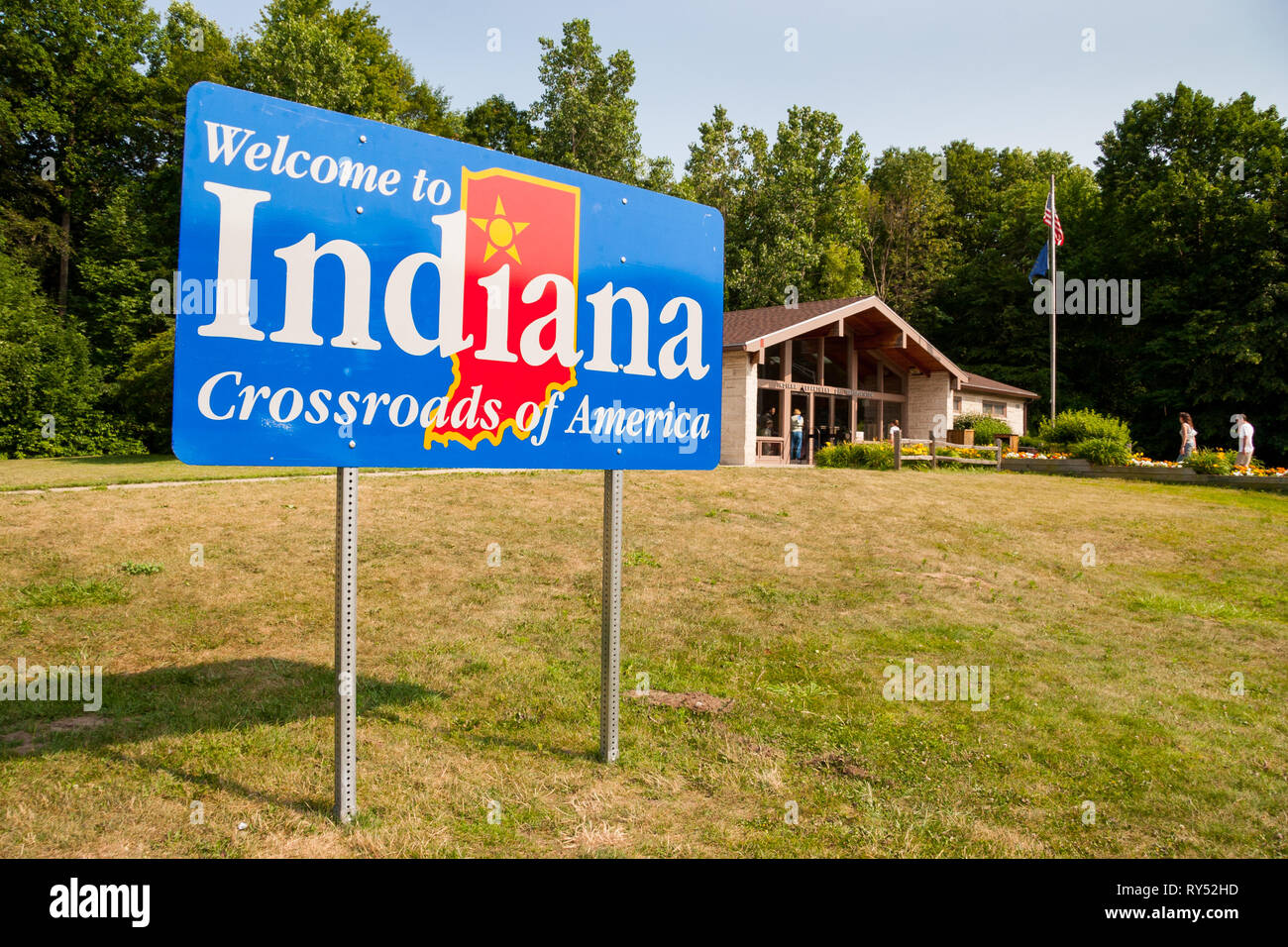 Driving building in indianapolis hi-res stock photography and images ...