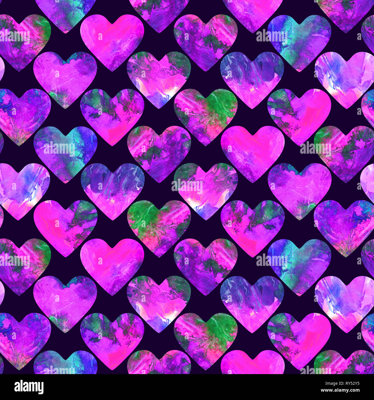 Colorful Abstract Heart Wallpaper