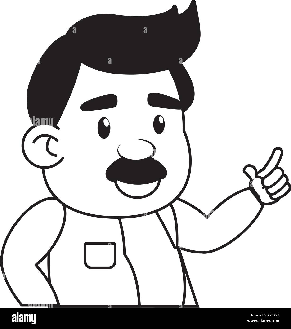 scientific professor character Stock Vector Image & Art - Alamy