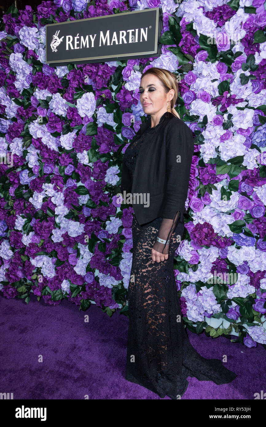 Los Angeles, USA. 24th February 2019. Kierston Wareing arrives at The ...