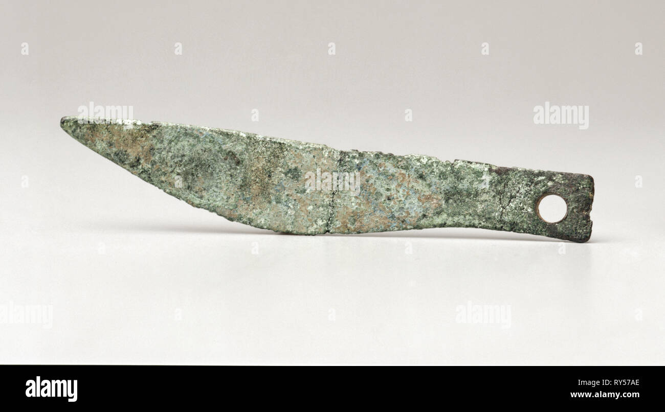 Miniature Sword, 500-450 BC. Italy, Etruscan, 5th century. Bronze ...