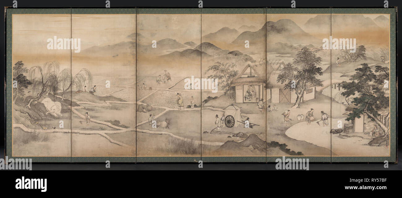 Emperor yao visiting yu chonghua hi-res stock photography and images ...