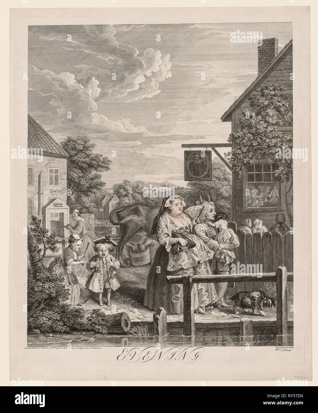 Hogarth times evening hi-res stock photography and images - Alamy