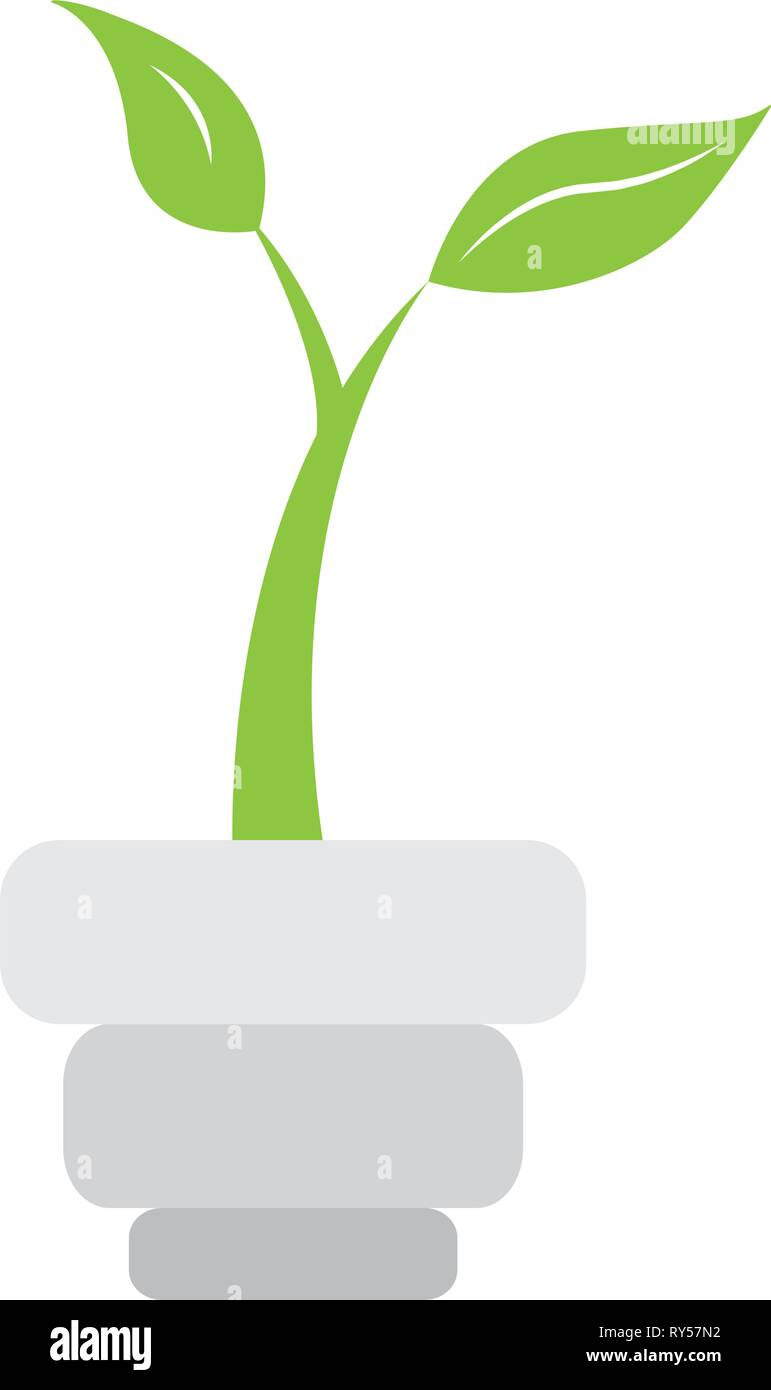 Garden lightbulb Stock Vector Images - Alamy