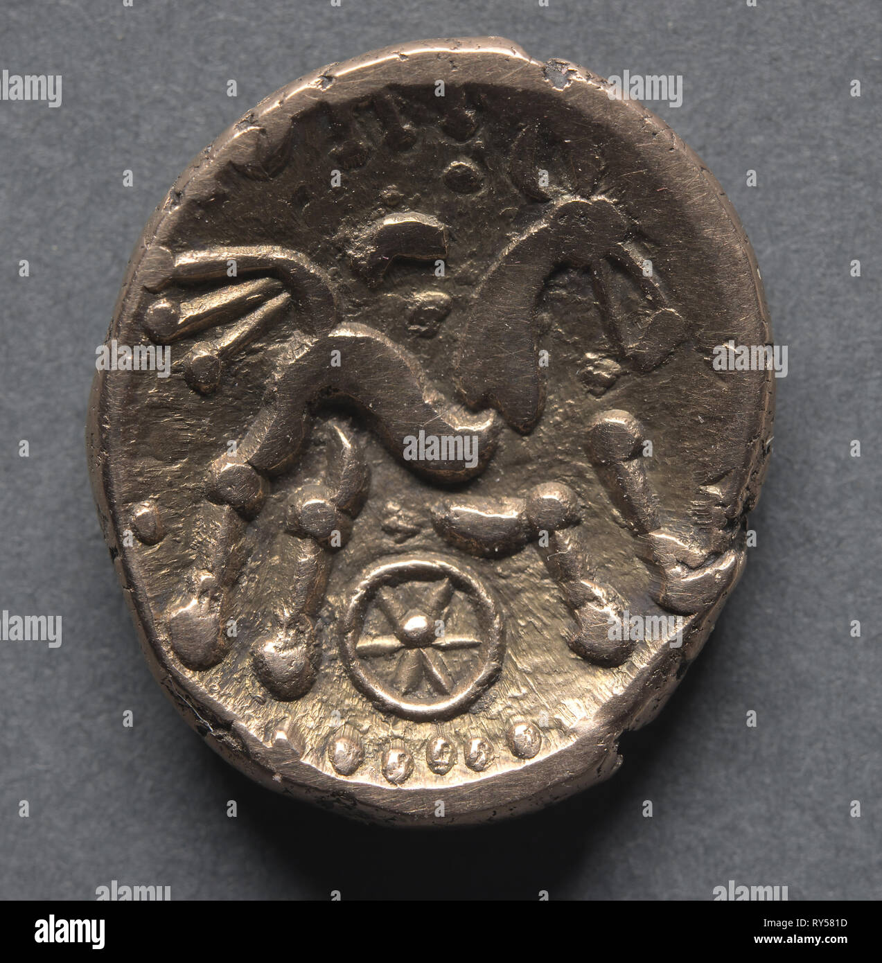 Stater , c. 40 B.C.. England (Ancient Britain), 1st century B.C.. Gold ...