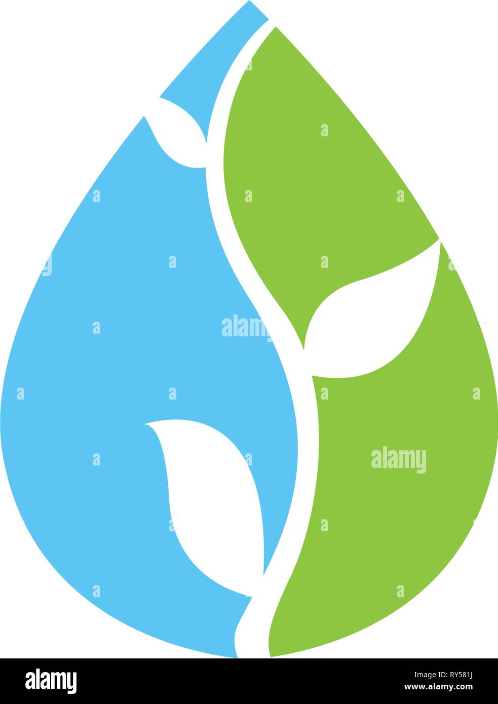 Blue abstract condensation water Stock Vector Images - Alamy