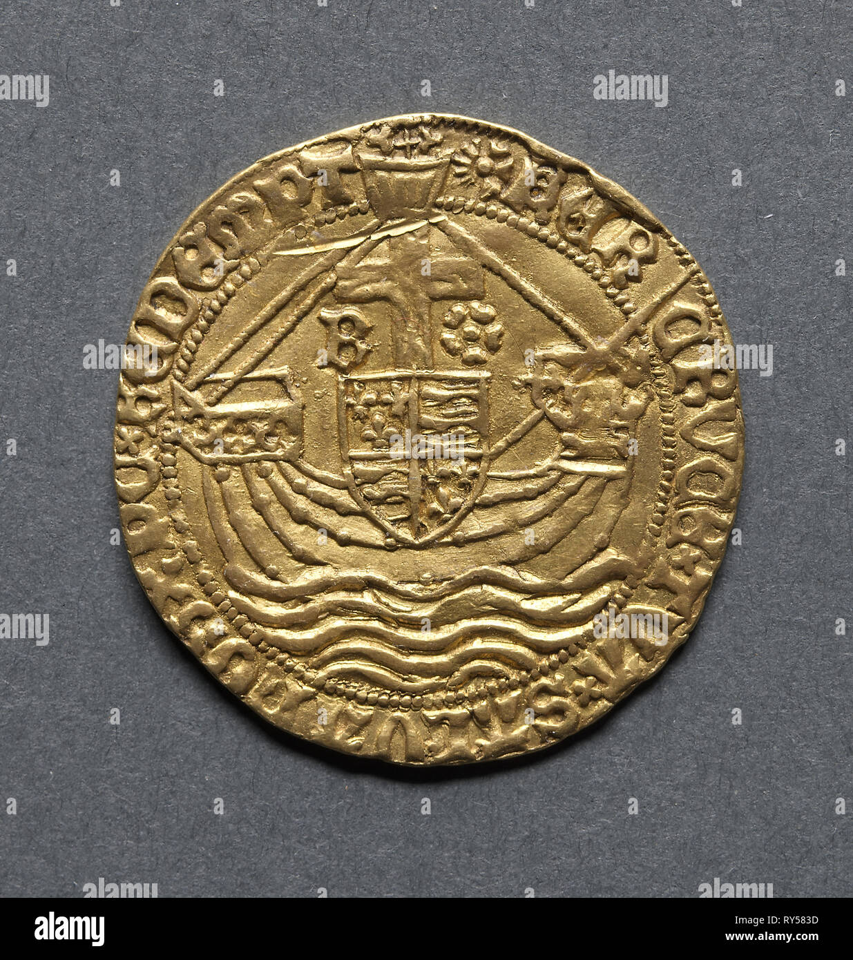 Angel (obverse), 1483-1485. England, Richard III, 1483-1485. Gold Stock ...
