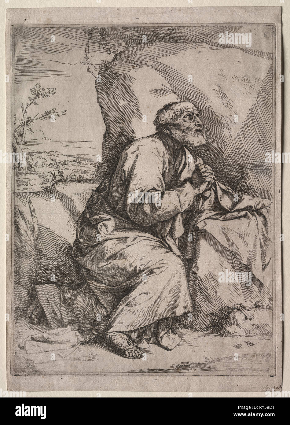 St peter penitent hi-res stock photography and images - Alamy