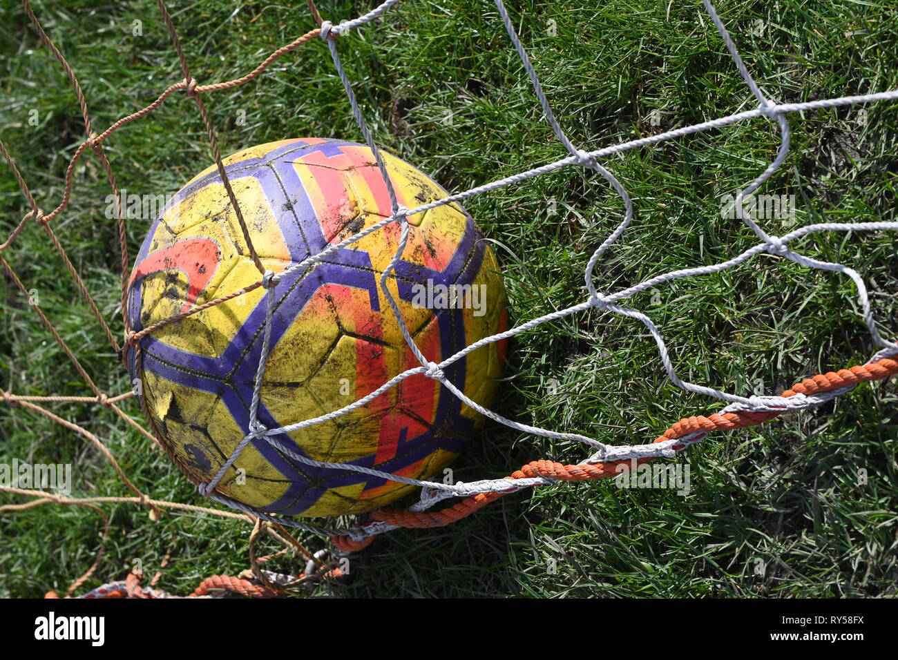 Goal nets hi-res stock photography and images - Alamy
