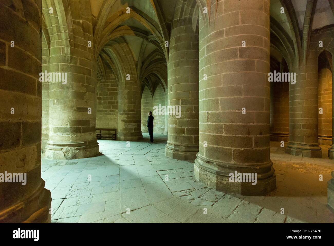 France, Manche, bay of Mont Saint Michel listed as World Heritage by ...
