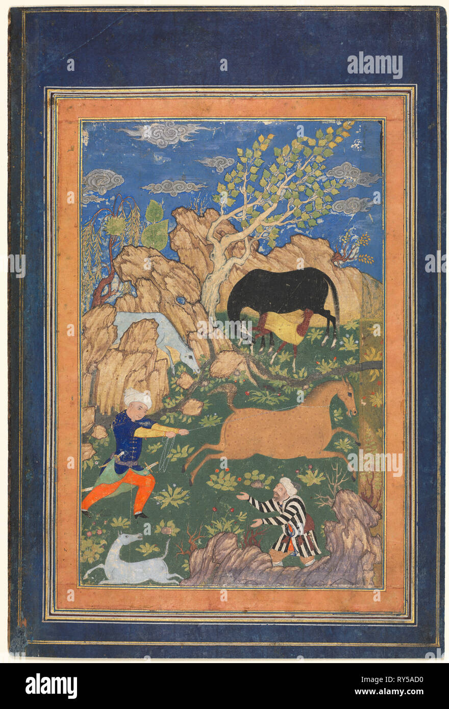 Illustrated manuscript 1500s hi-res stock photography and images - Alamy