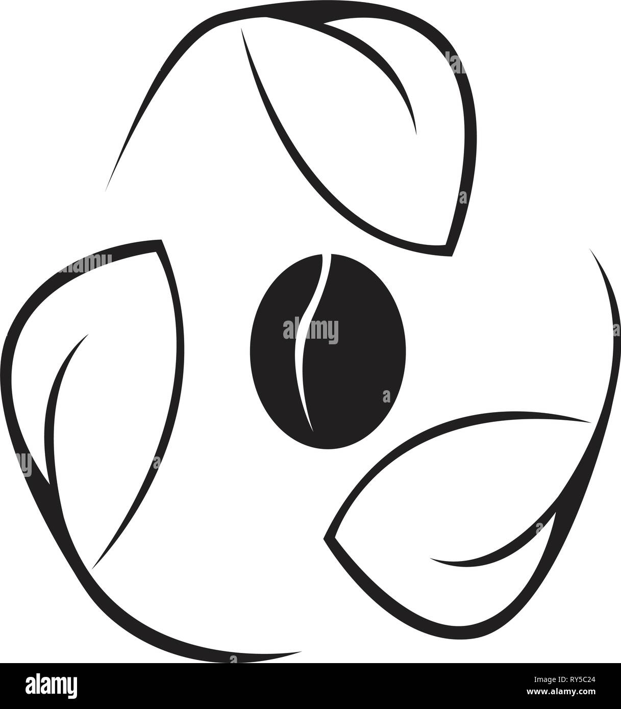 Abstract recycling symbol hi-res stock photography and images - Alamy