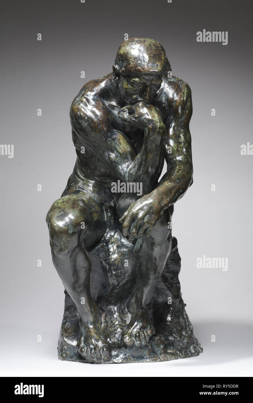 The thinker by auguste rodin hi-res stock photography and images - Alamy