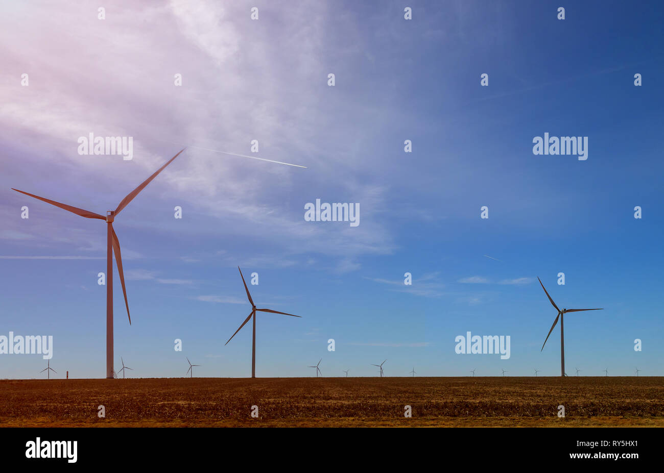 West texas wind turbine hi-res stock photography and images - Alamy