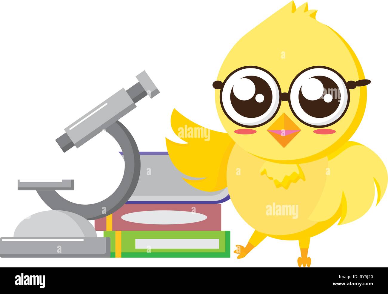 cute chick science Stock Vector Image & Art - Alamy