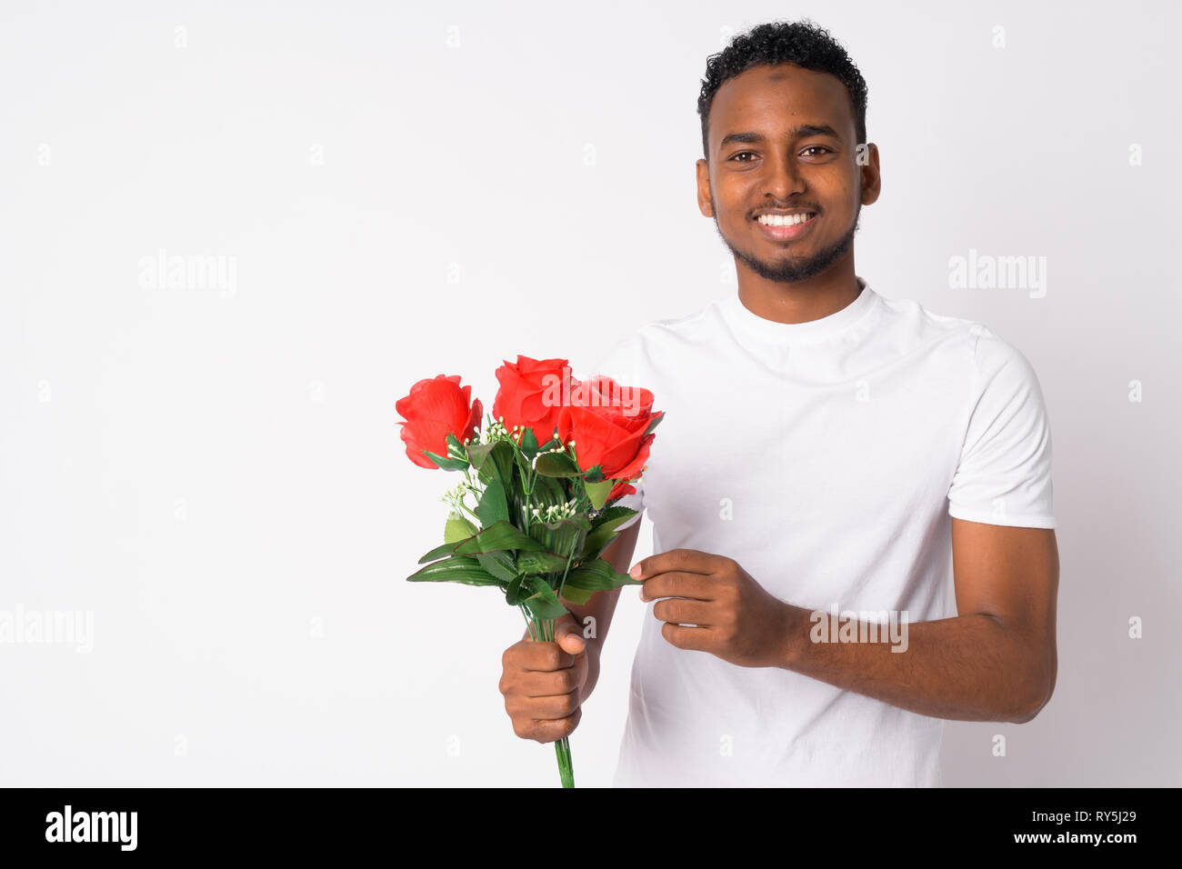 Black man bouquet hi-res stock photography and images - Alamy