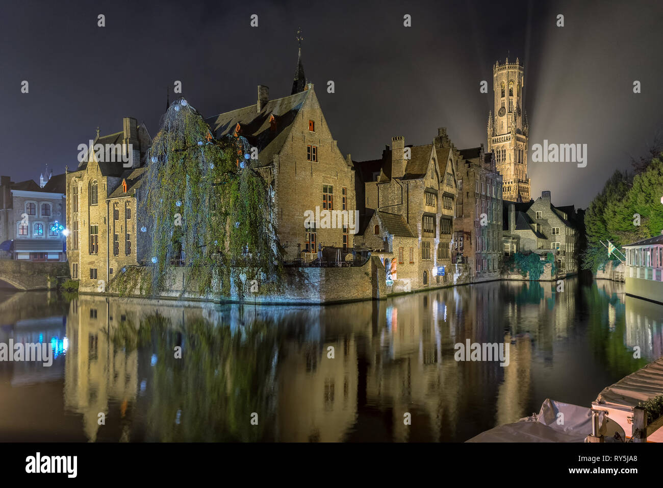 Bruges Famous Landmark Stock Photo - Alamy