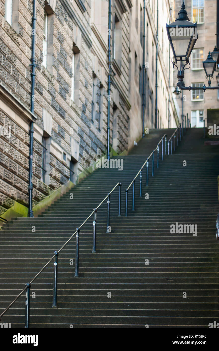 Edinburgh Stone Steps High Resolution Stock Photography and Images - Alamy