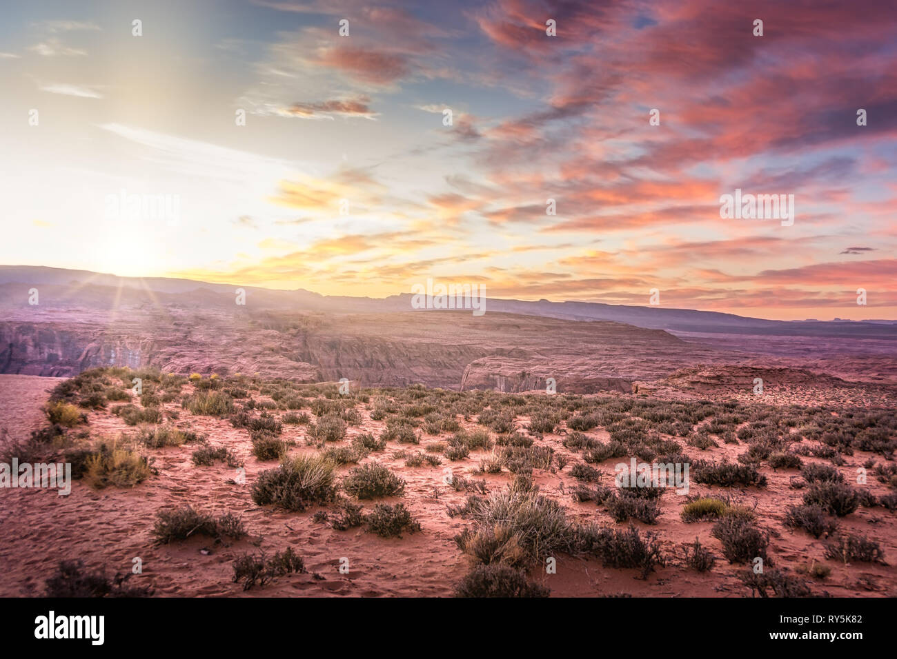 Arizona night sky village hi-res stock photography and images - Alamy