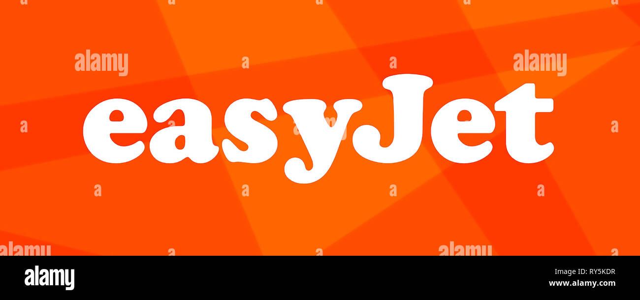 Logo of the British airline easyjet based in London - United Kingdom ...