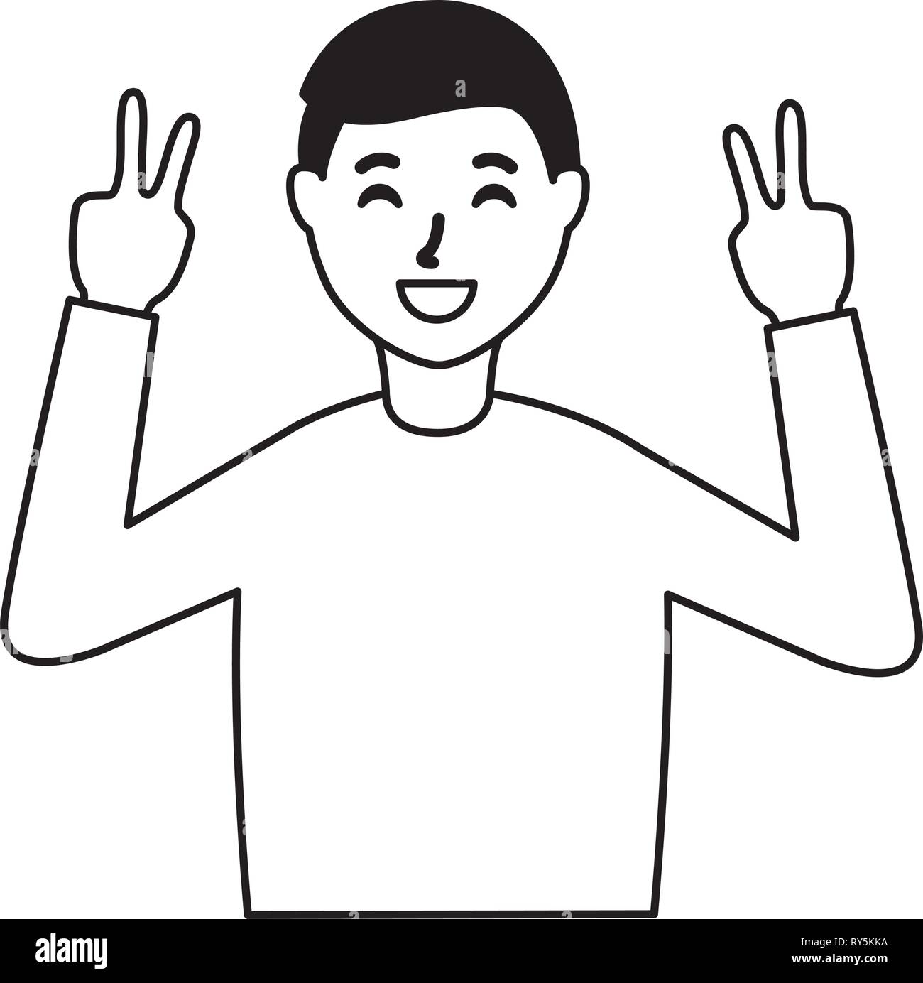 man gesture hands Stock Vector Image & Art - Alamy