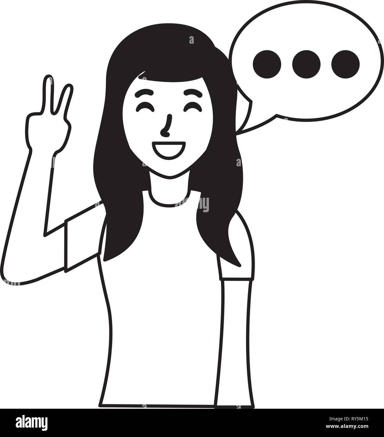 Victory speech Stock Vector Images - Alamy