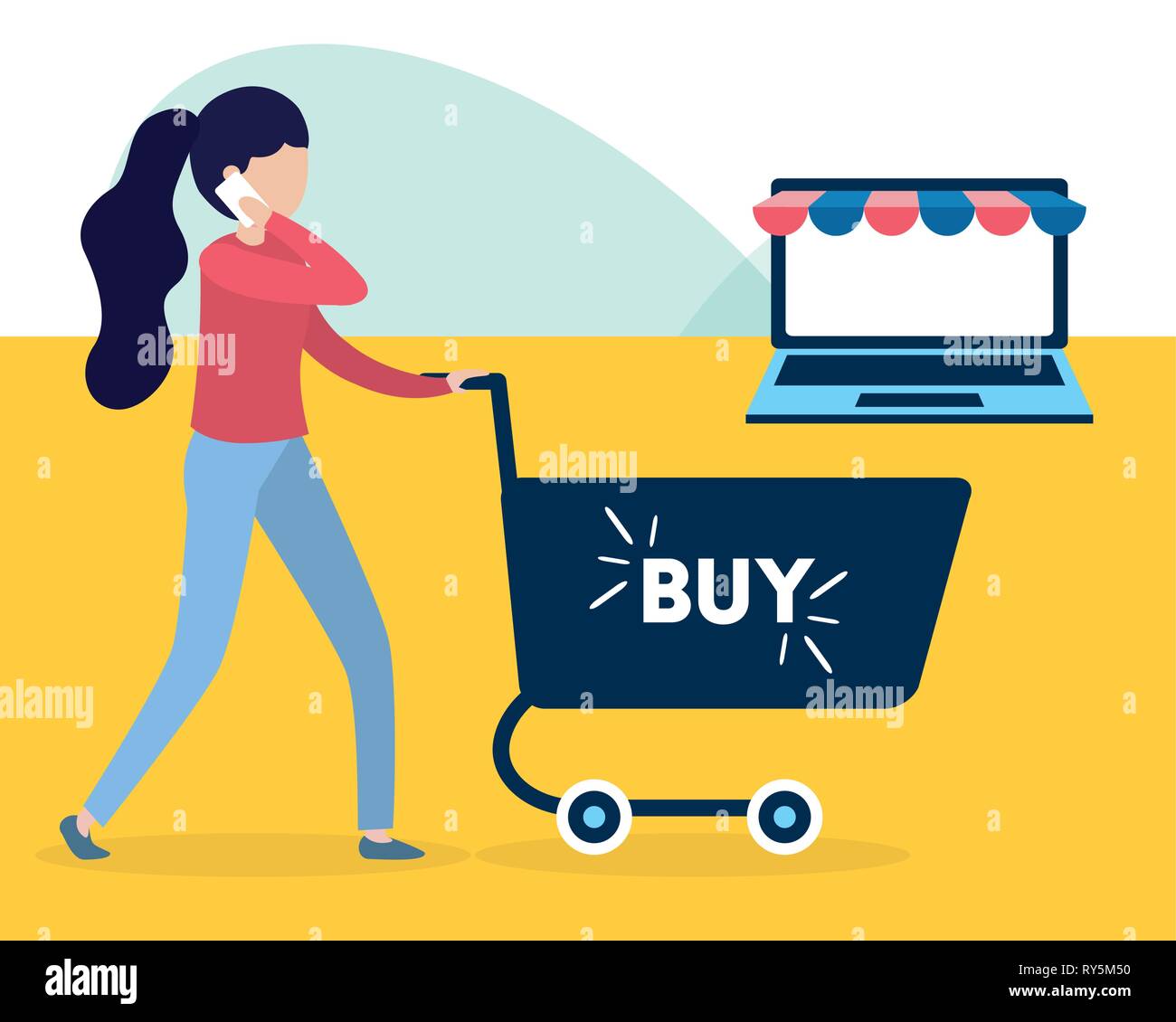 people online related Stock Vector Image & Art - Alamy