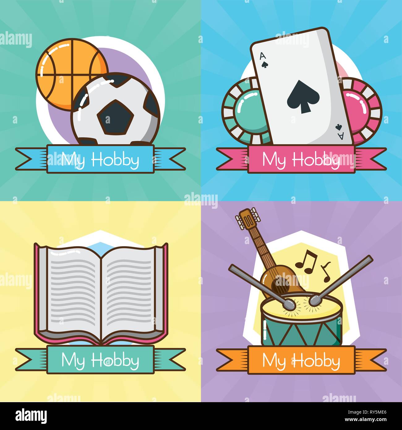 Technique hobby Stock Vector Images - Alamy