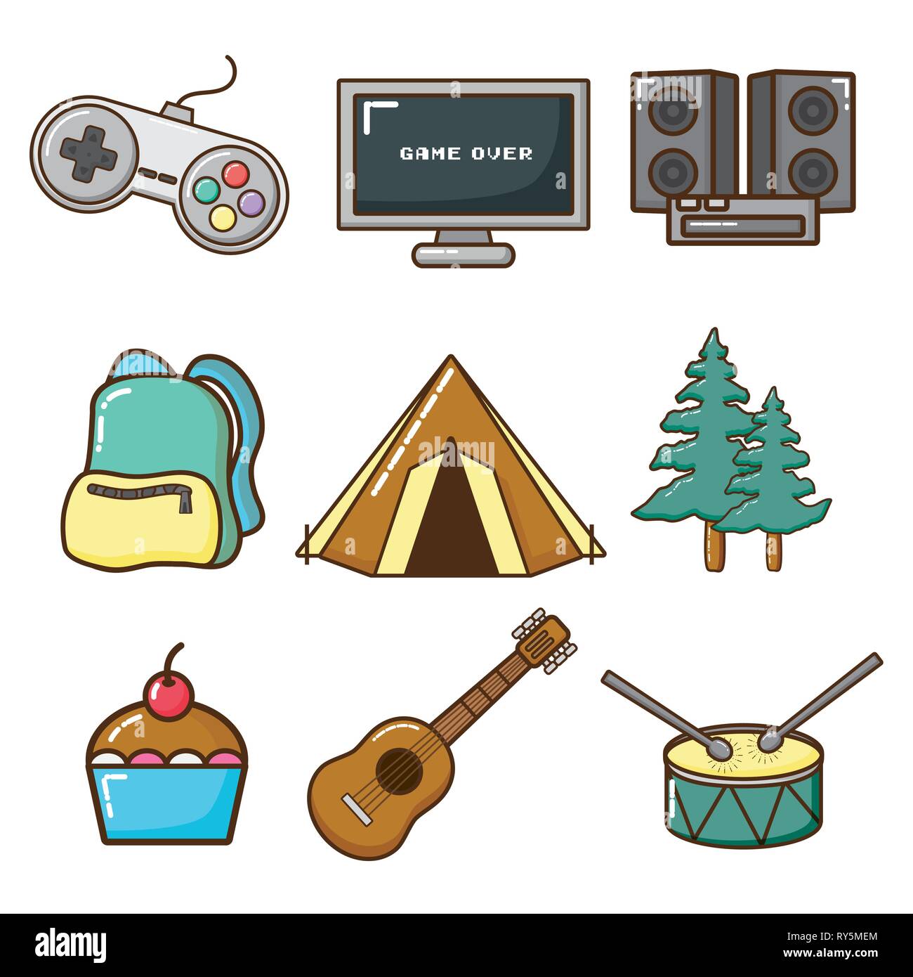 my hobby related Stock Vector Image & Art - Alamy