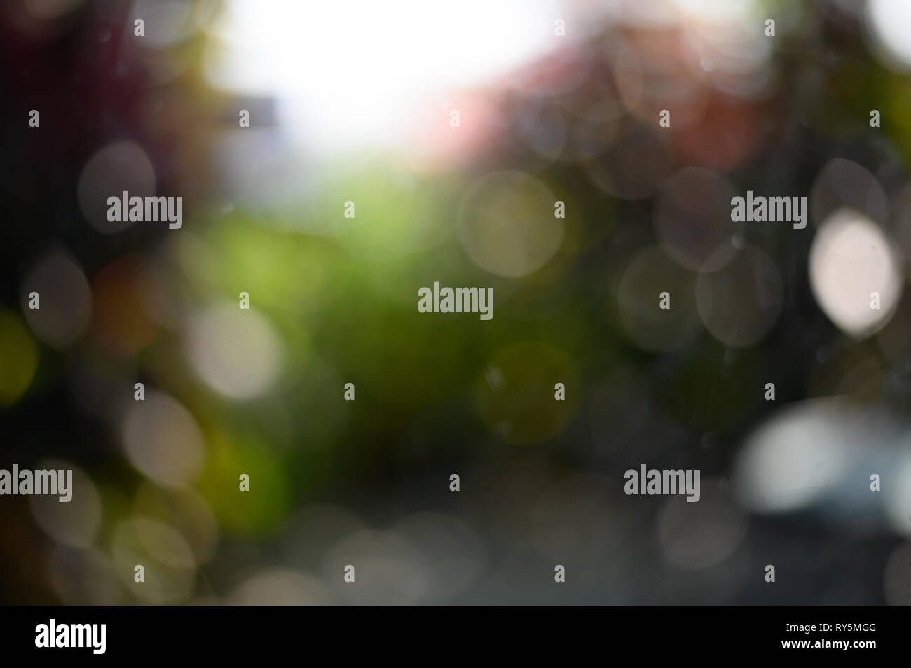 Blur cafe coffee with bokeh background Stock Photo - Alamy