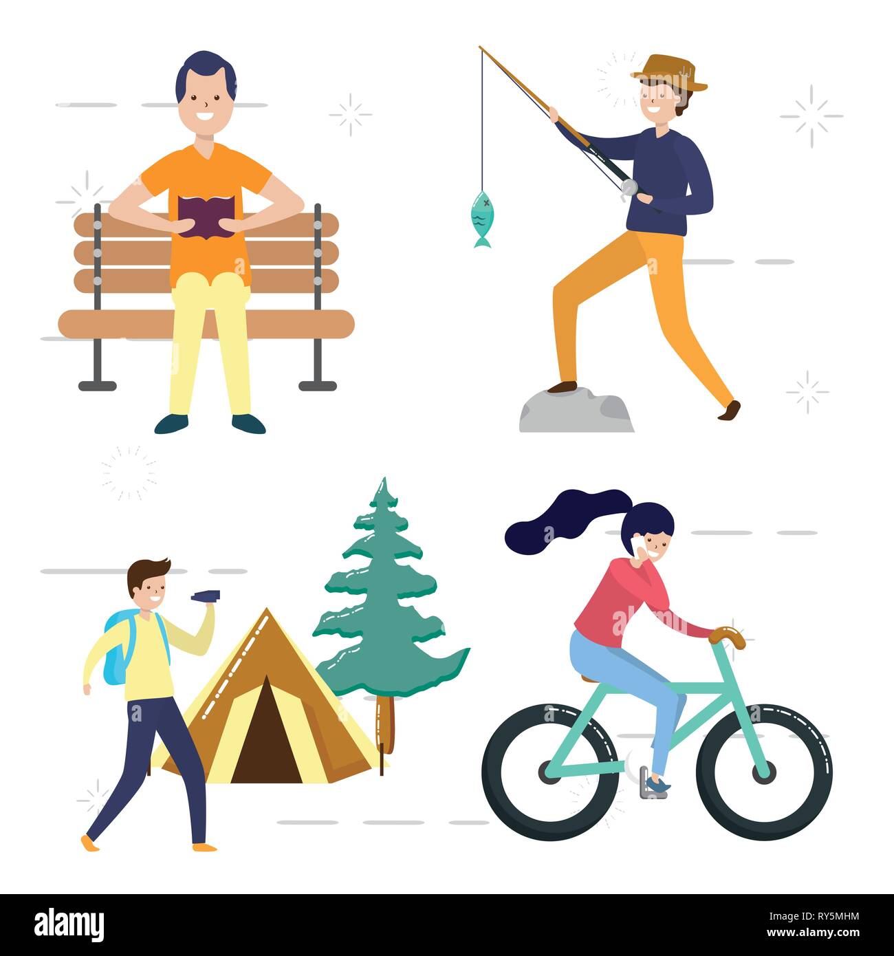 people my hobby Stock Vector Image & Art - Alamy