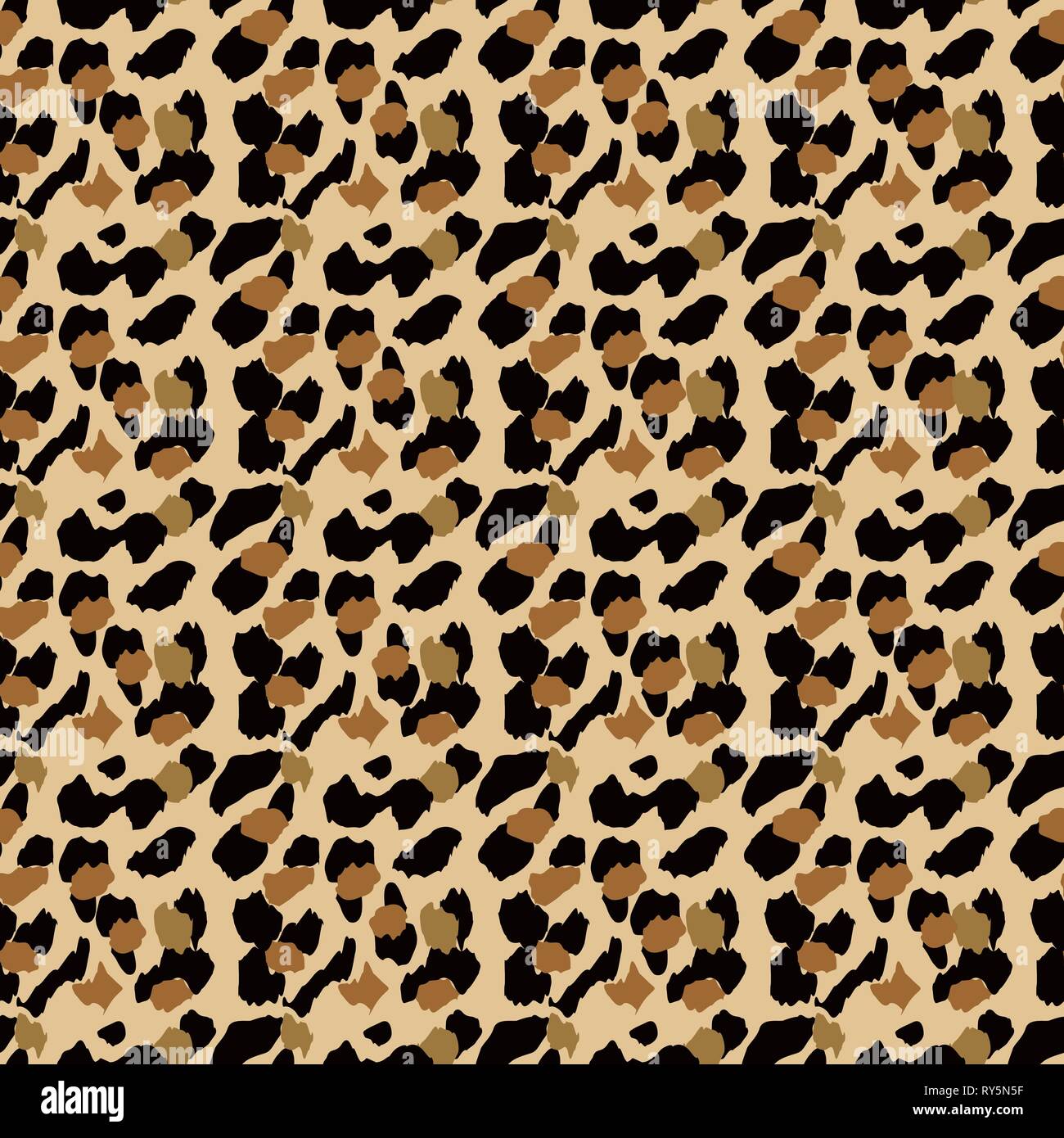 Fashionable Leopard Seamless Pattern. Stylized Spotted Leopard Skin ... Fashionable Leopard Seamless Pattern. Stylized Spotted Leopard Skin ...