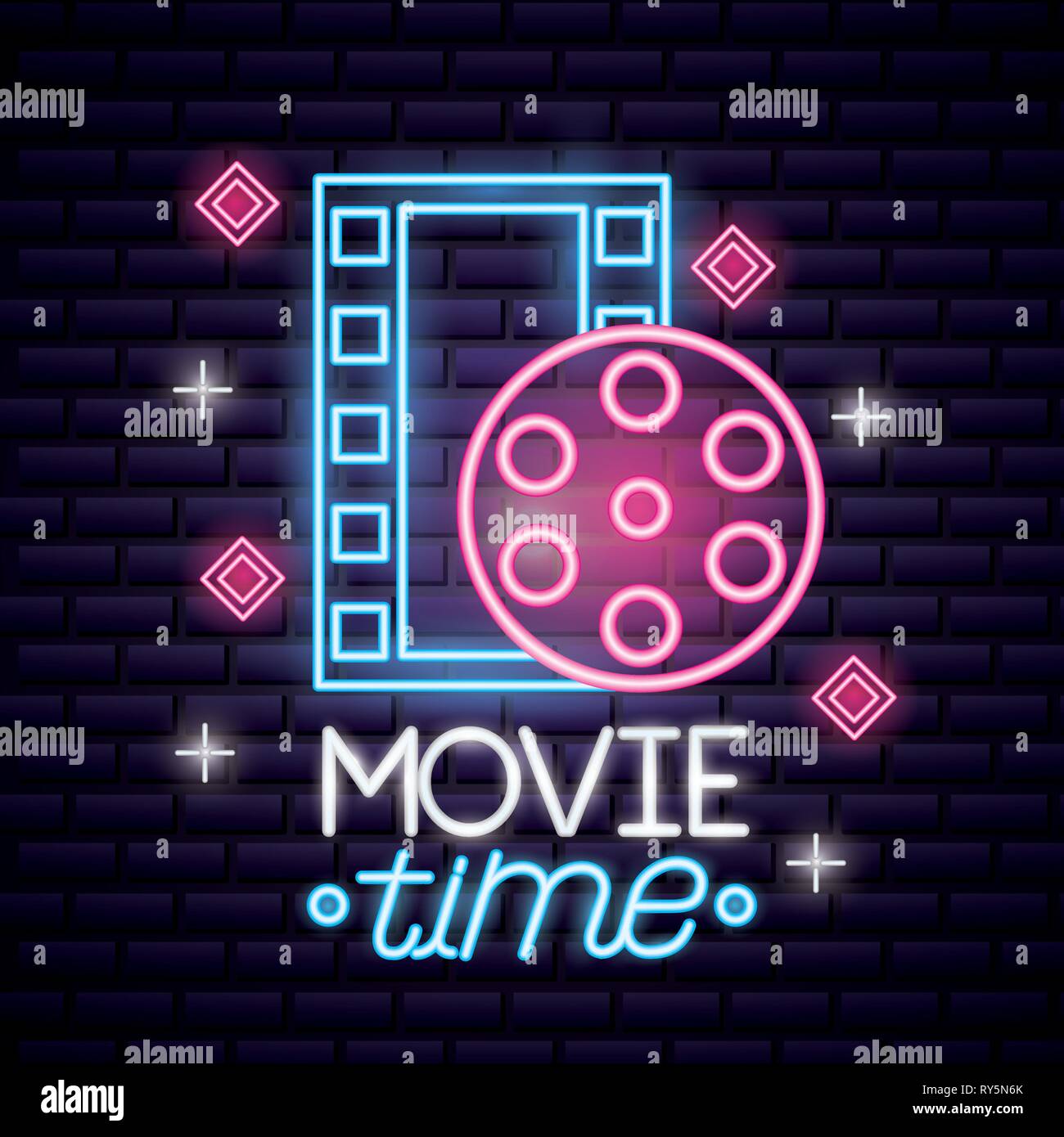 Night time light show Stock Vector Images - Alamy