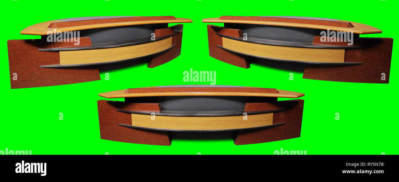 News anchor desk hi-res stock photography and images - Alamy