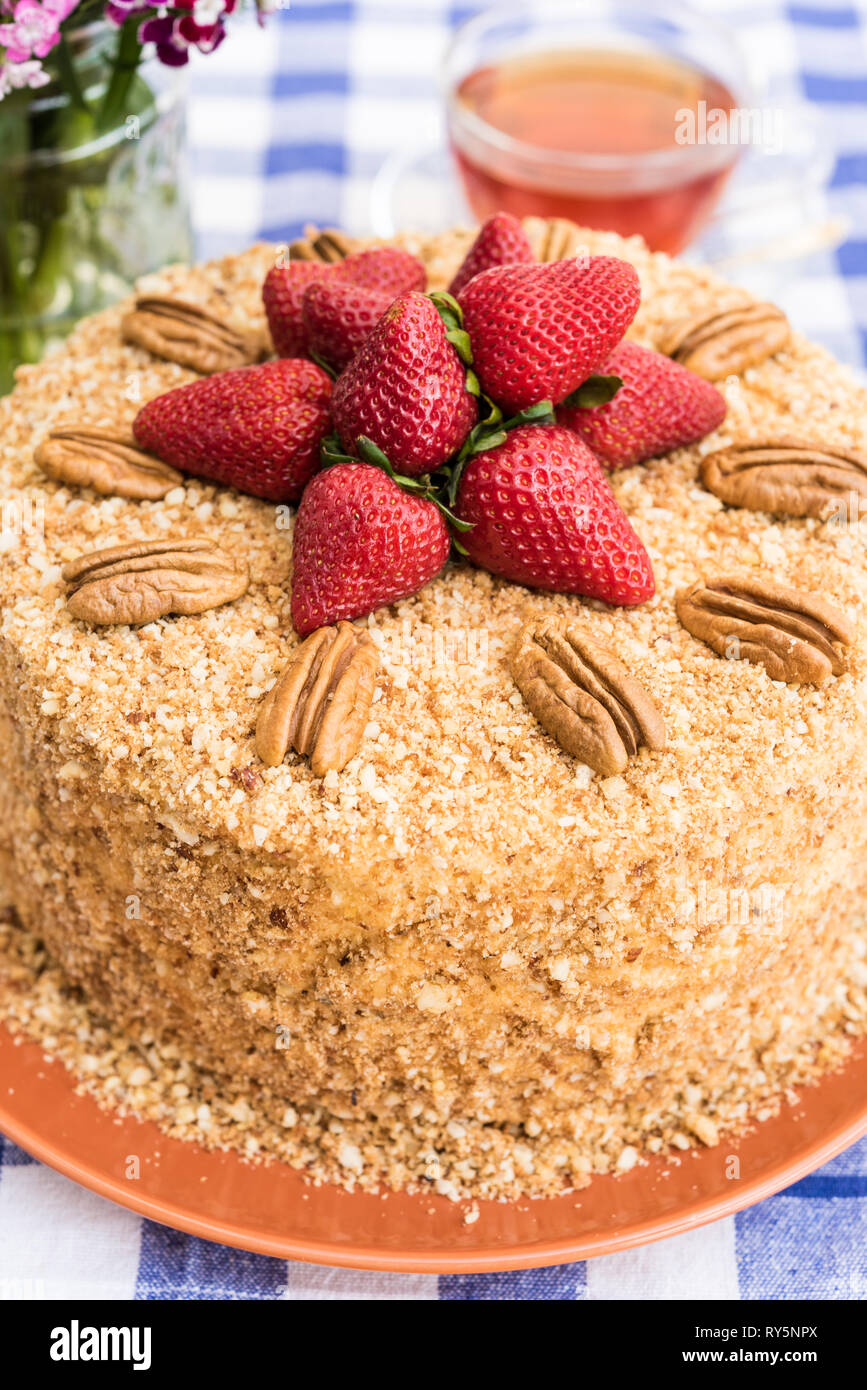 Traditional Russian Cake