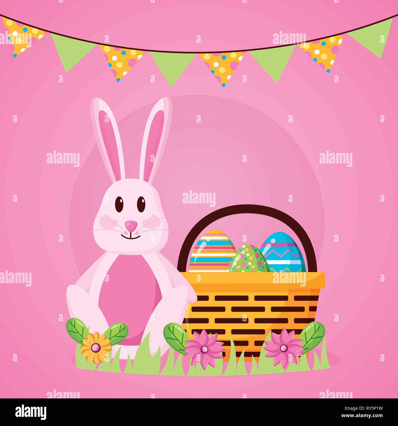 happy easter celebration Stock Vector Image & Art - Alamy