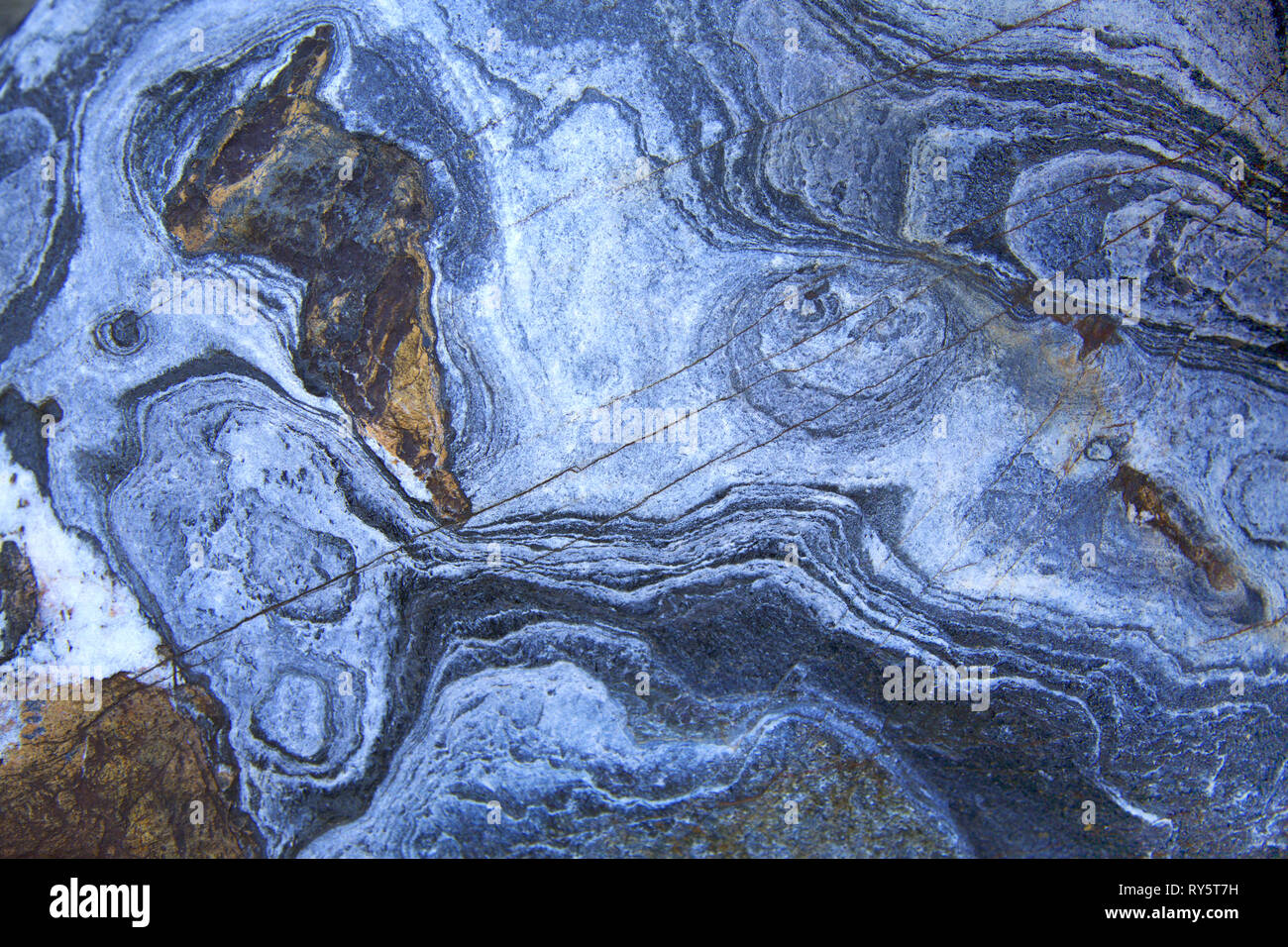 Swirl Stone Texture Unique Stock Photo - Alamy
