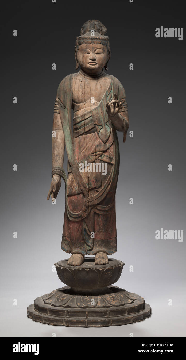 Standing Shokannon with Lotus Base, 900s. Japan, Heian Period (794-1185 ...