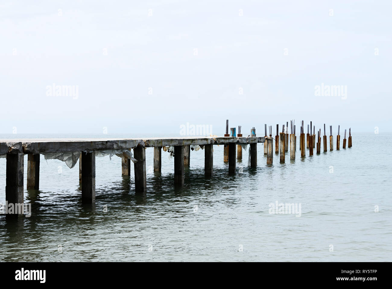 Remains of pier hi-res stock photography and images - Alamy
