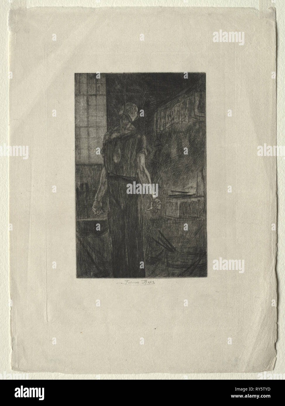 The Hanging of Levallois-Perret, c. 1880. Félicien Rops (Belgian, 1833 ...