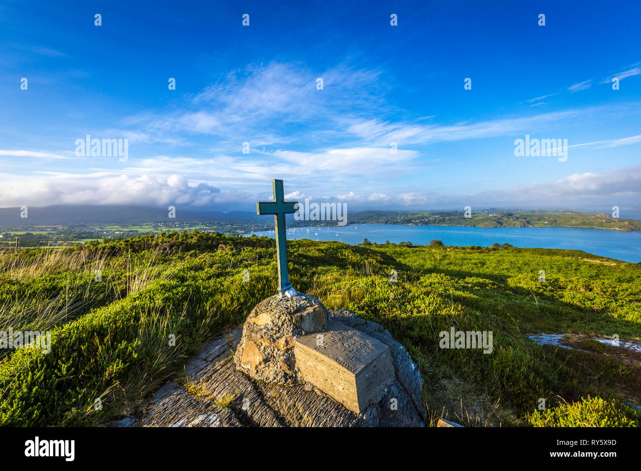 Sailors Head over Schull Village Stock Photo - Alamy