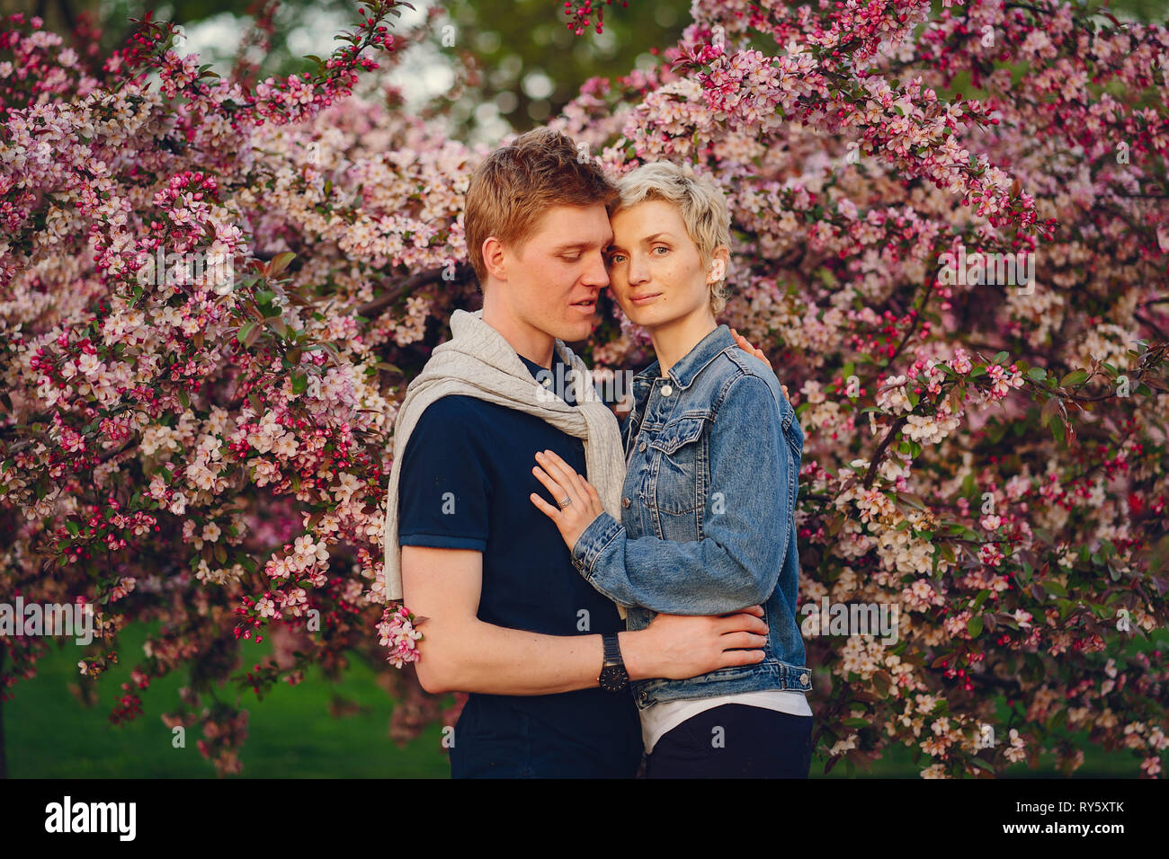 Stylish american family hi-res stock photography and images - Alamy