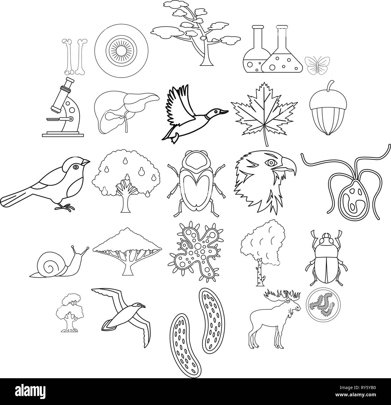 Fauna icons set, outline style Stock Vector Image & Art - Alamy Fauna icons set, outline style Stock Vector Image & Art - Alamy