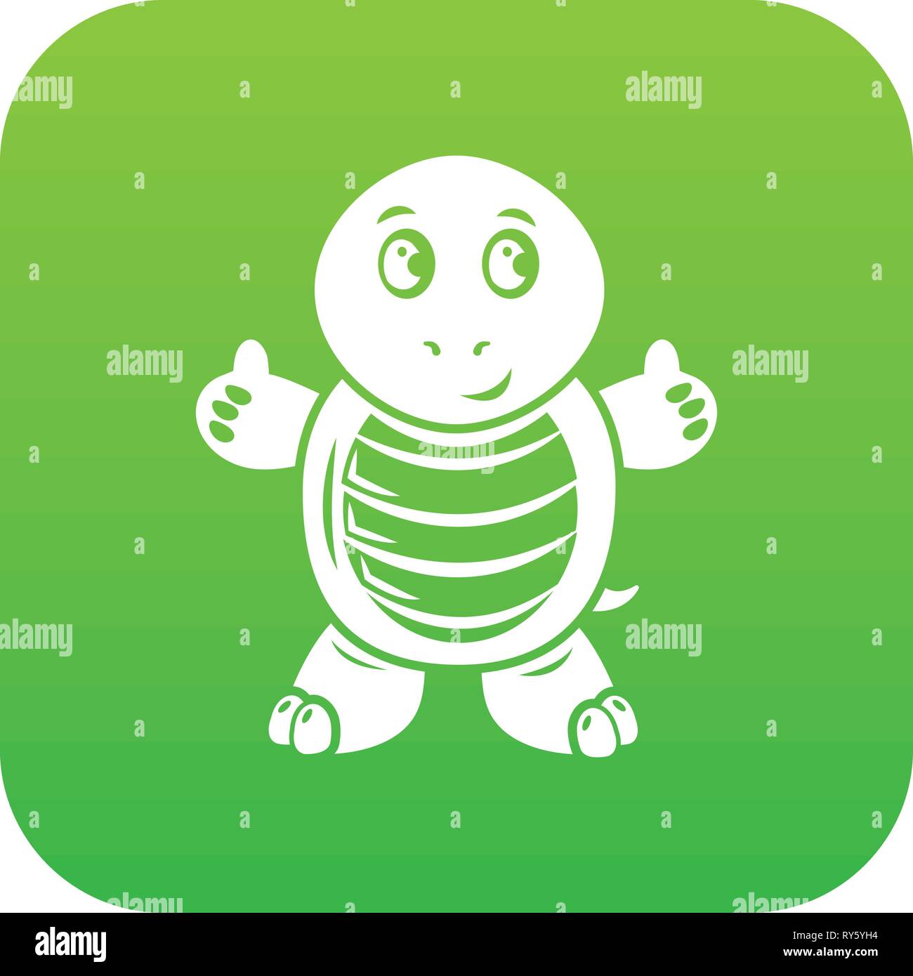 Sea turtle icon, simple style Stock Vector Image & Art - Alamy