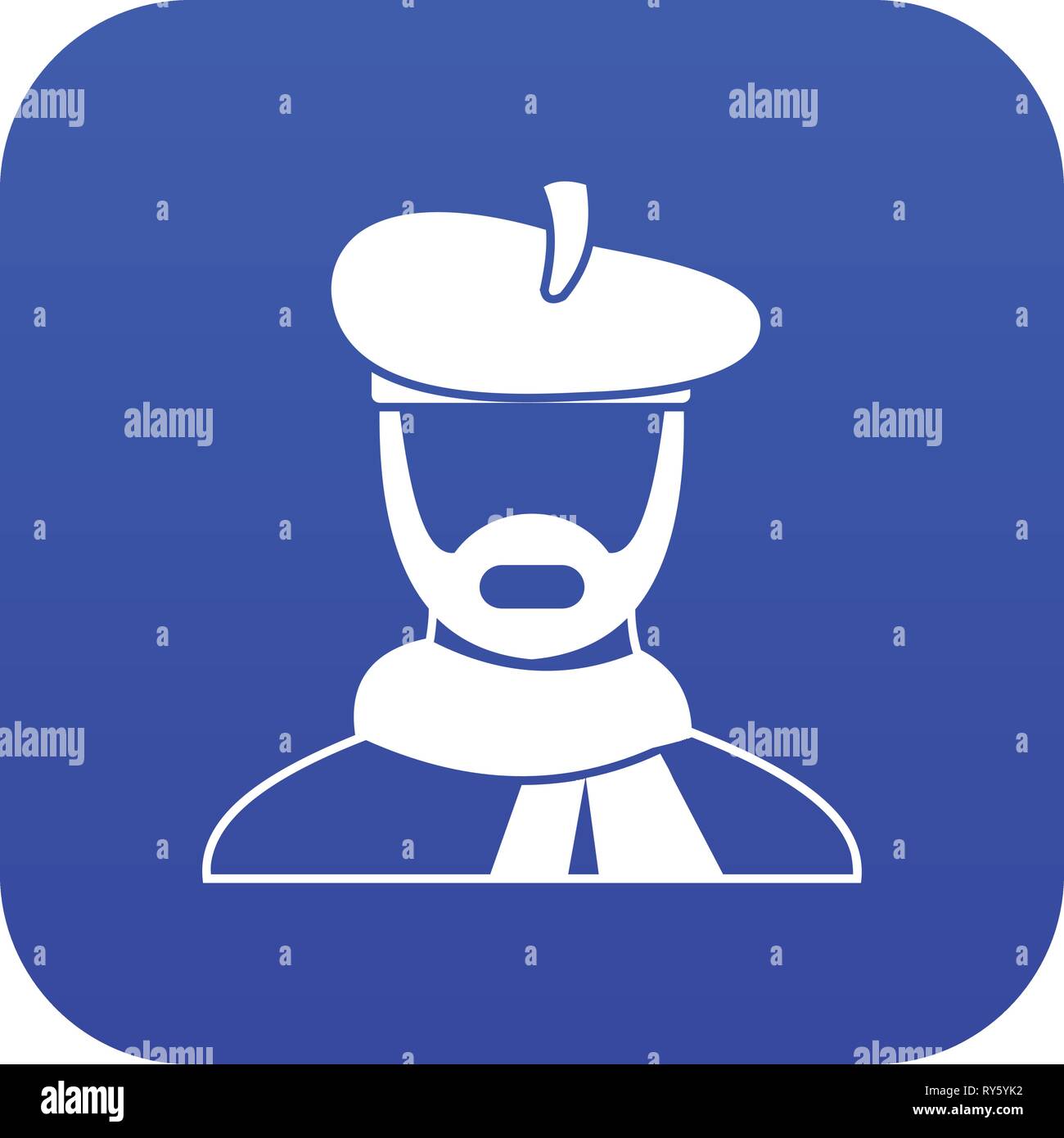 Artist icon digital blue Stock Vector Image & Art - Alamy