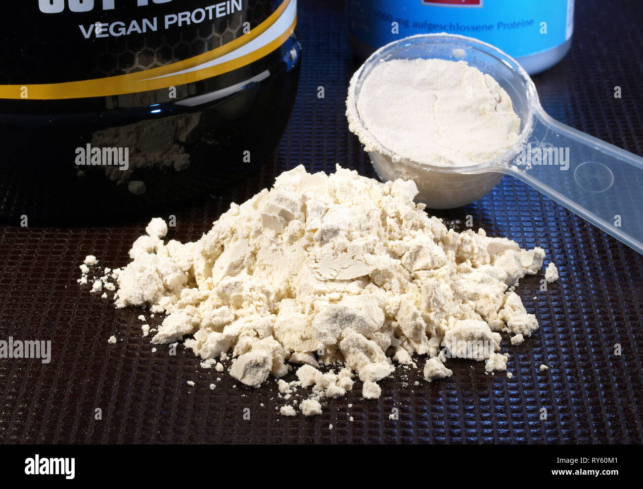 Protein Powder - Healthy Nutrition Stock Photo - Alamy