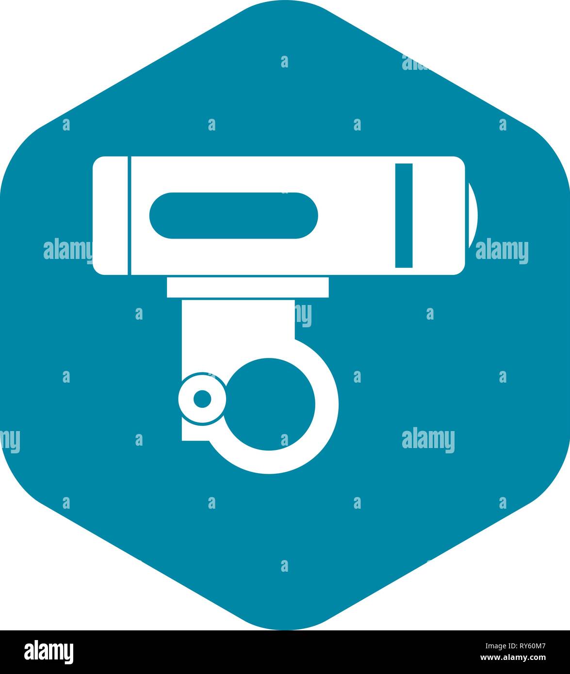 Bike light icon, simple style Stock Vector Image & Art - Alamy