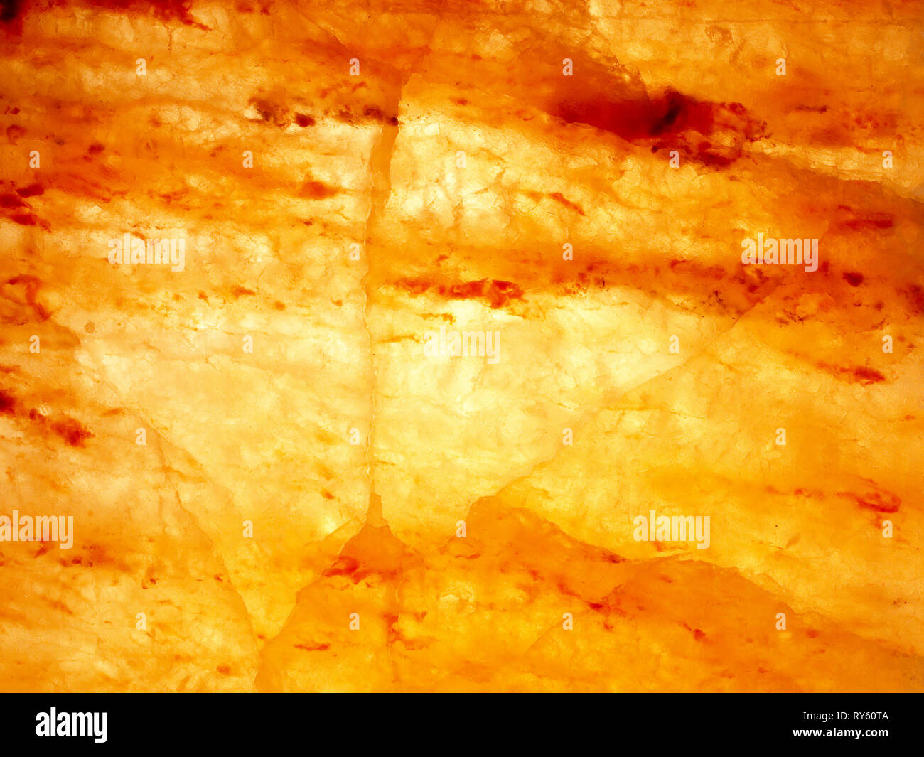 Orange Salt Stone Stock Photo - Alamy