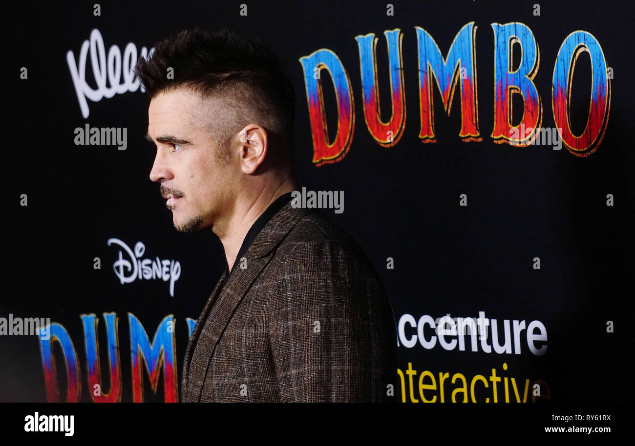 Hollywood, California, USA. 11th Mar, 2019. Colin Farrell 053 attend ...
