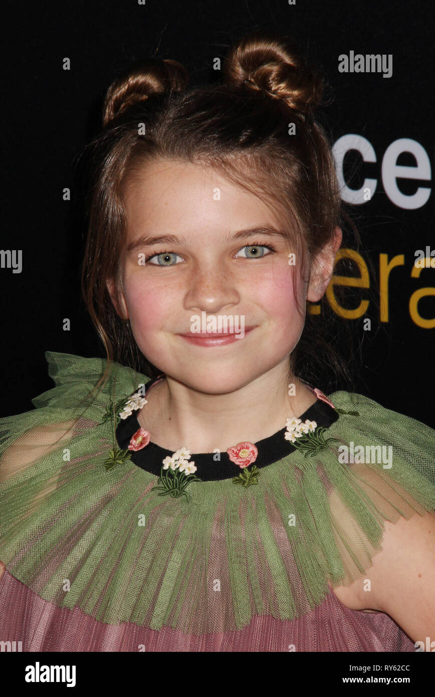 Hollywood, California, USA. 11th March, 2019. Reagan Revord March 11 ...